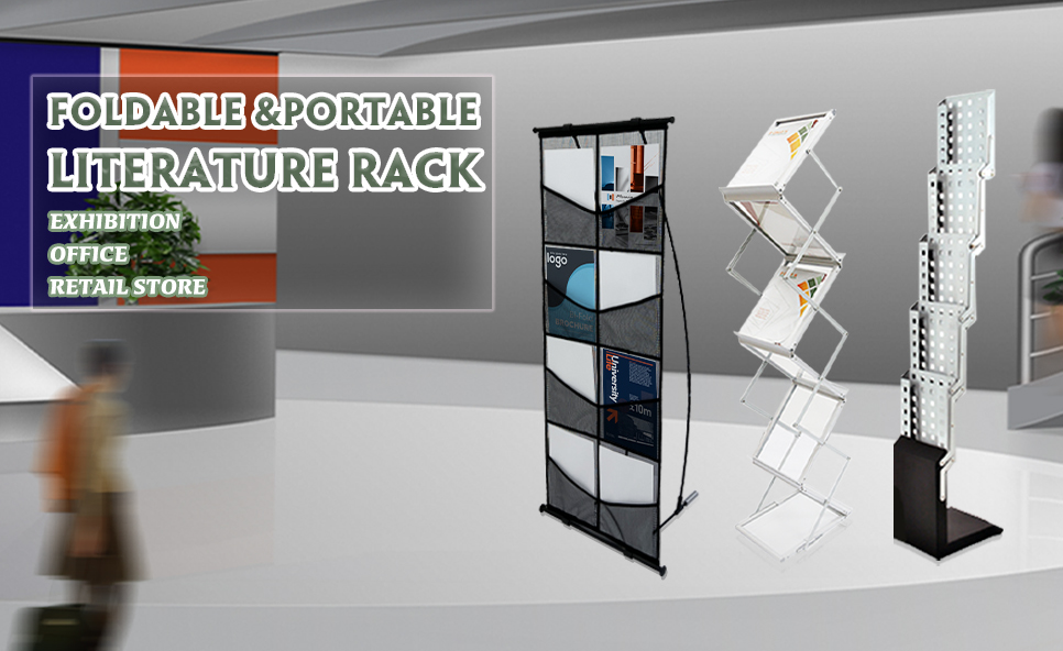 Three Versatile Literature Stands – Displayfactory